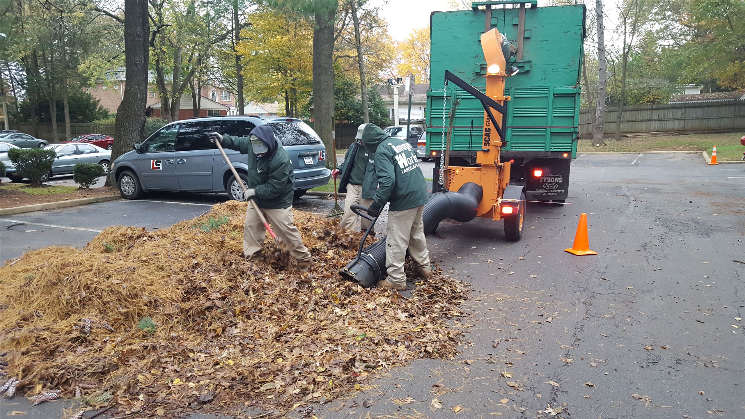 Affordable Leaf Removal Options in Your Neighborhood - Image Works ...